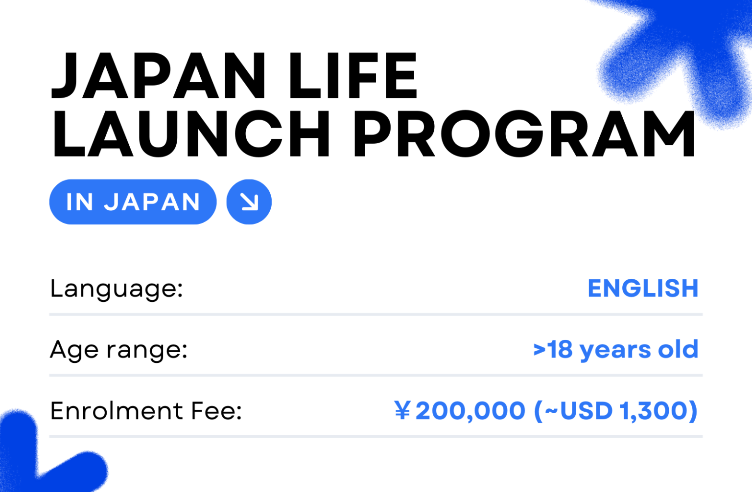 Japan Life Launch Program | JoynOne